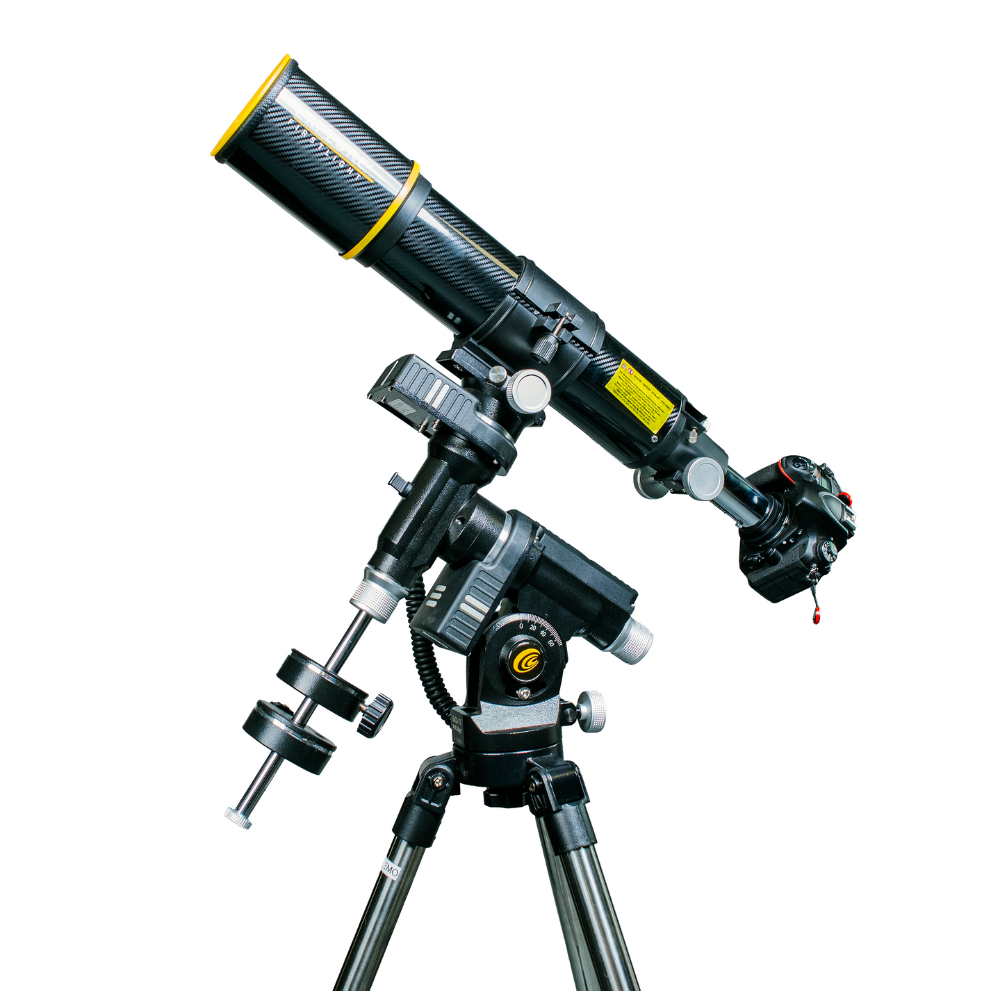 Explore FirstLight 80mm CF Telescope Go-To Tracker Combo with Solar Fi ...